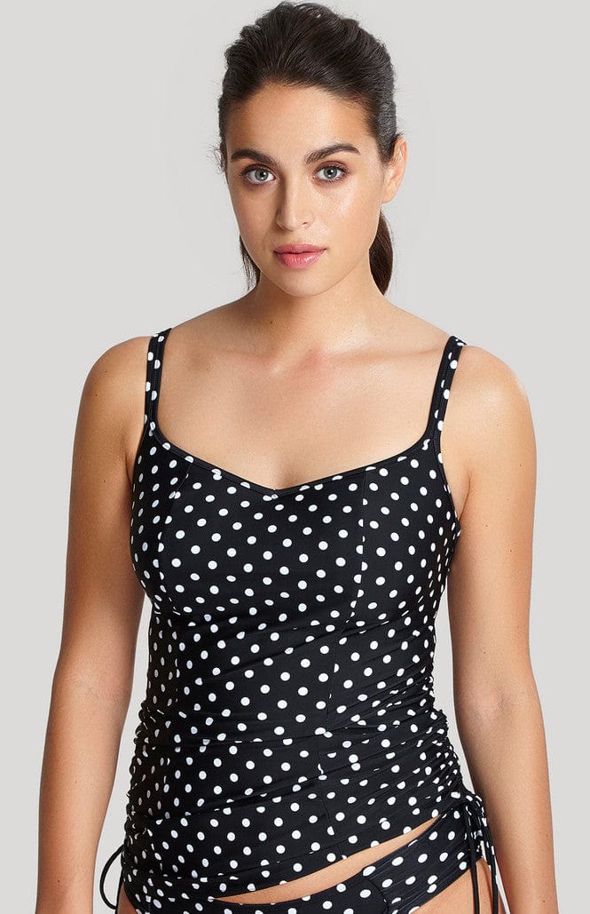 Panache Anya Spot U/w Polka dot Tankini Top – Swimwear with Support ...